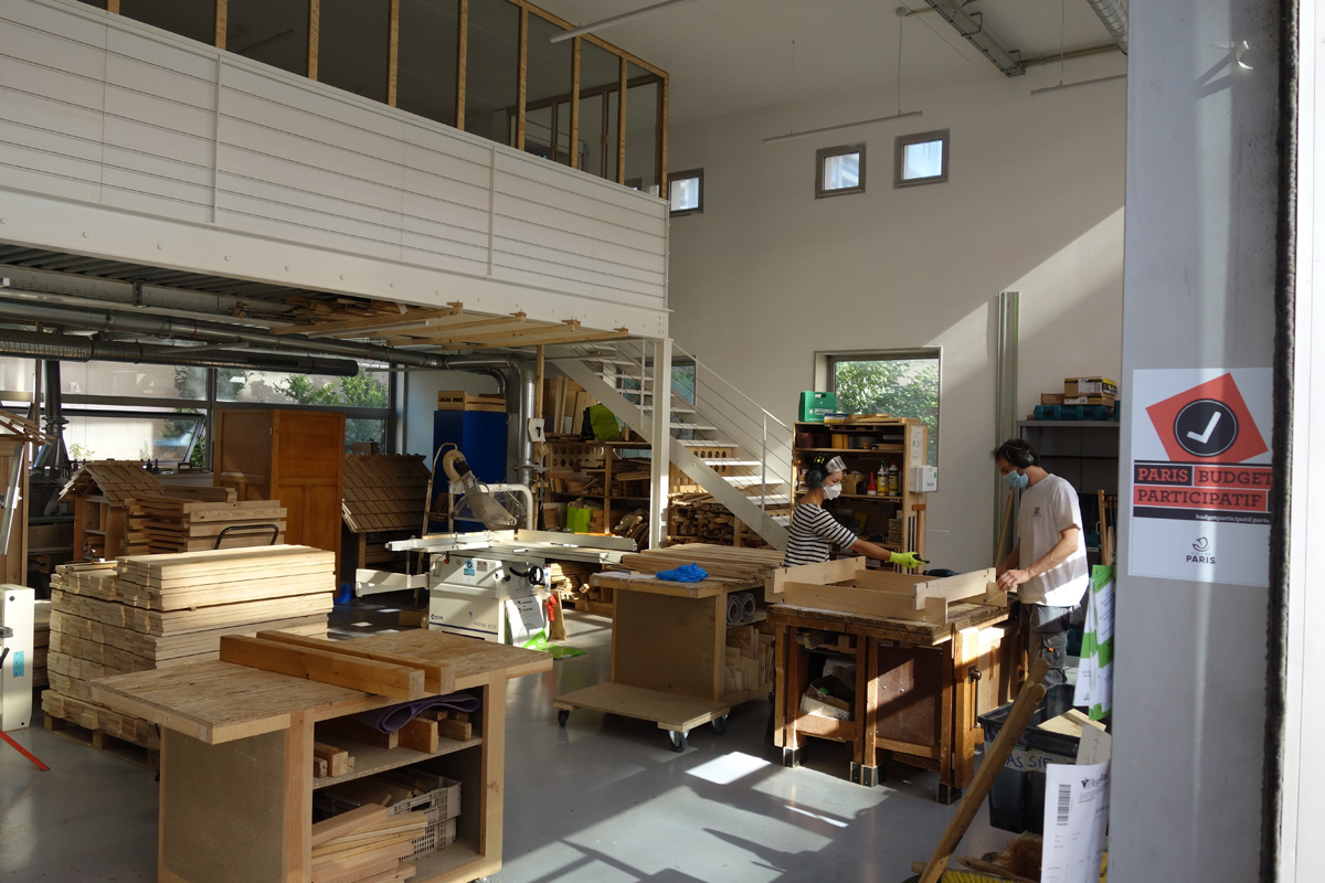 A Travers Fil : un atelier parisien de menuiserie associatif ! - La Nef